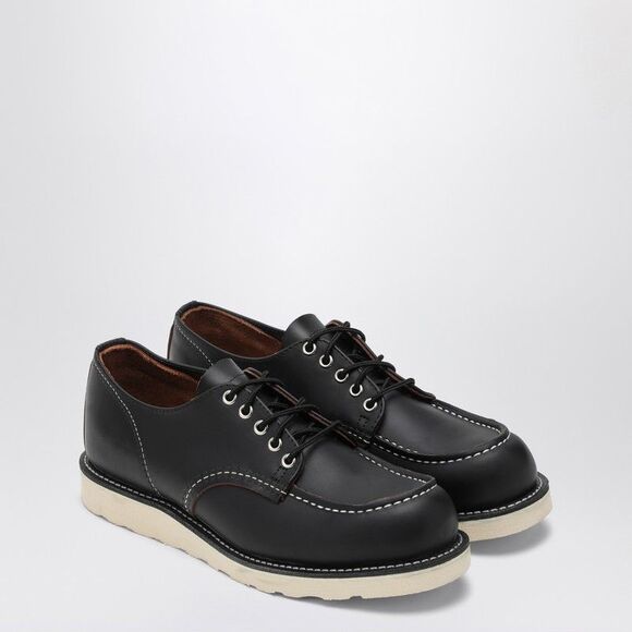 Red Wing | Shoes | Red Wing 890 Moc Toe Low Black Leather Laceup Shoes ...